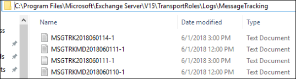 How to create a Microsoft Exchange message tracking connector in SEM
