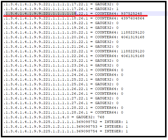 How to select specific row on using Custom poller on Orion web console