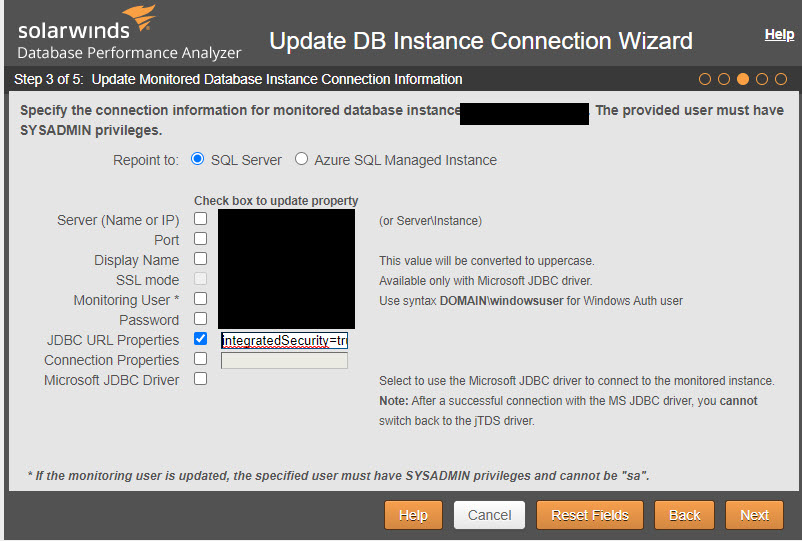 Errors in DPA 2021.3 and later on connections to SQL server with domain ...