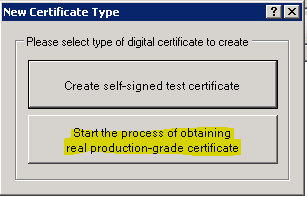 Use Ultidev to generate a real-production-grade certificate