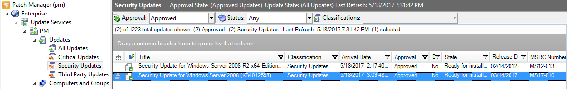 Patch and fix a WannaCry Ransomware attack