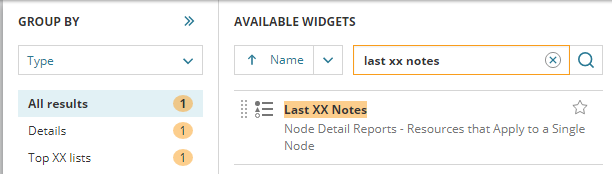 Add Last XX Notes resource to Node Details pages in the Solarwinds Web ...
