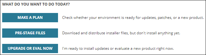 Determining your upgrade path with the Orion Installer or the SolarWinds Product Upgrade Advisor