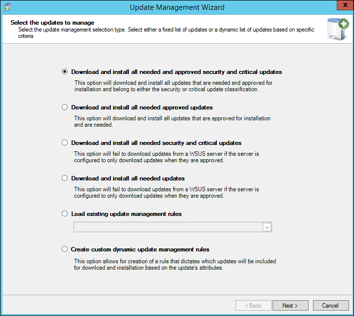 Active and passive system patching using Patch Manager