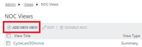 Auto Launching NOC View