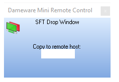 Copy files from Target Remote Machine to DMRC Client in DMRC using SFT