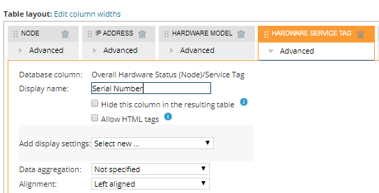 Serial Number report for all Cisco devices in NPM