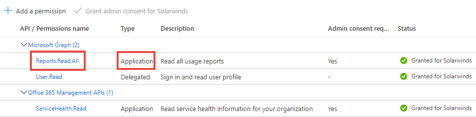 Find Microsoft Azure credentials for use in Orion Platform products