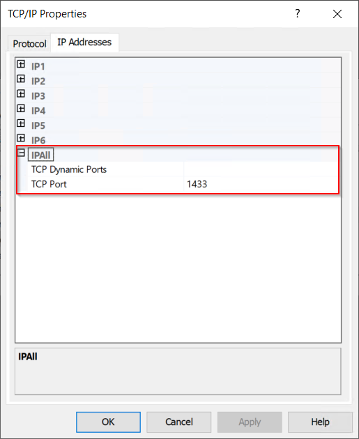 SQL Server Network Configuration for Orion platform