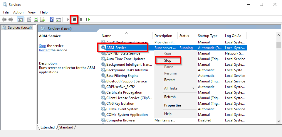 Migrate ARM SQL database