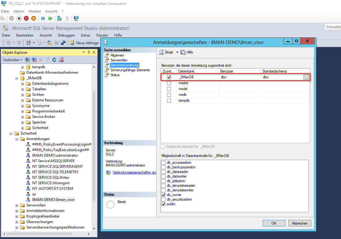 Migrate ARM SQL database