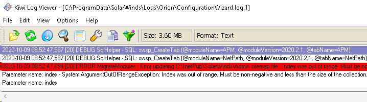 Troubleshoot Configuration Wizard issues