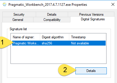 Installation Error ‘invalid digital signature’