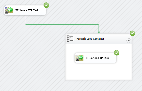 SFTP Task Download list of files from SFTP Server