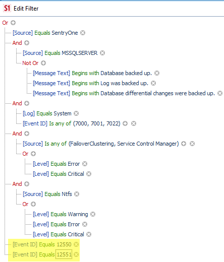 Sql Sentry Capturing Windows Event Logs For Specific Events