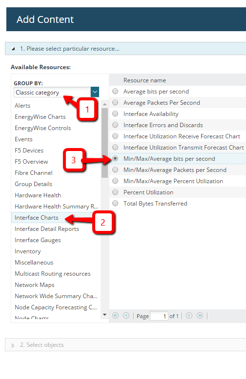 Report for Min/Max/Average bps In/Out graph in NPM
