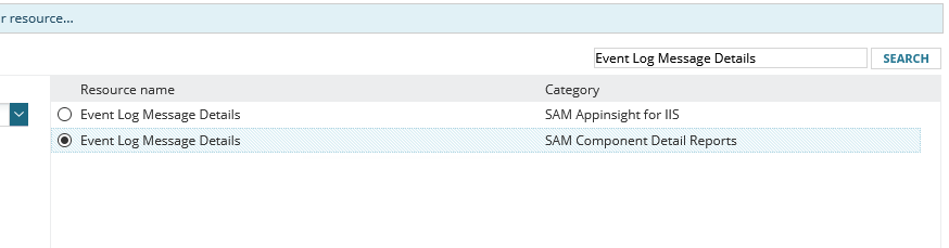 Create a Windows Event Log Monitor report