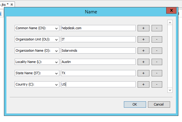 How to generate new keypair and import CA reply using Keystore Explorer ...