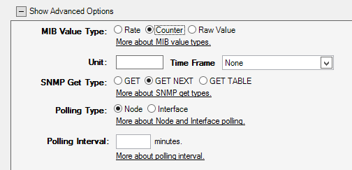 Create a Universal Device Poller (UnDP) for a Counter