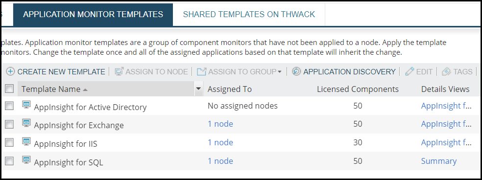 Modifying and Navigating AppInsight Applications