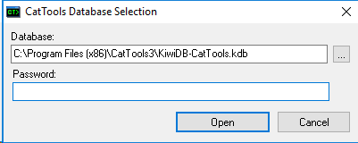 "Client could not open database" error when running activity in Kiwi ...
