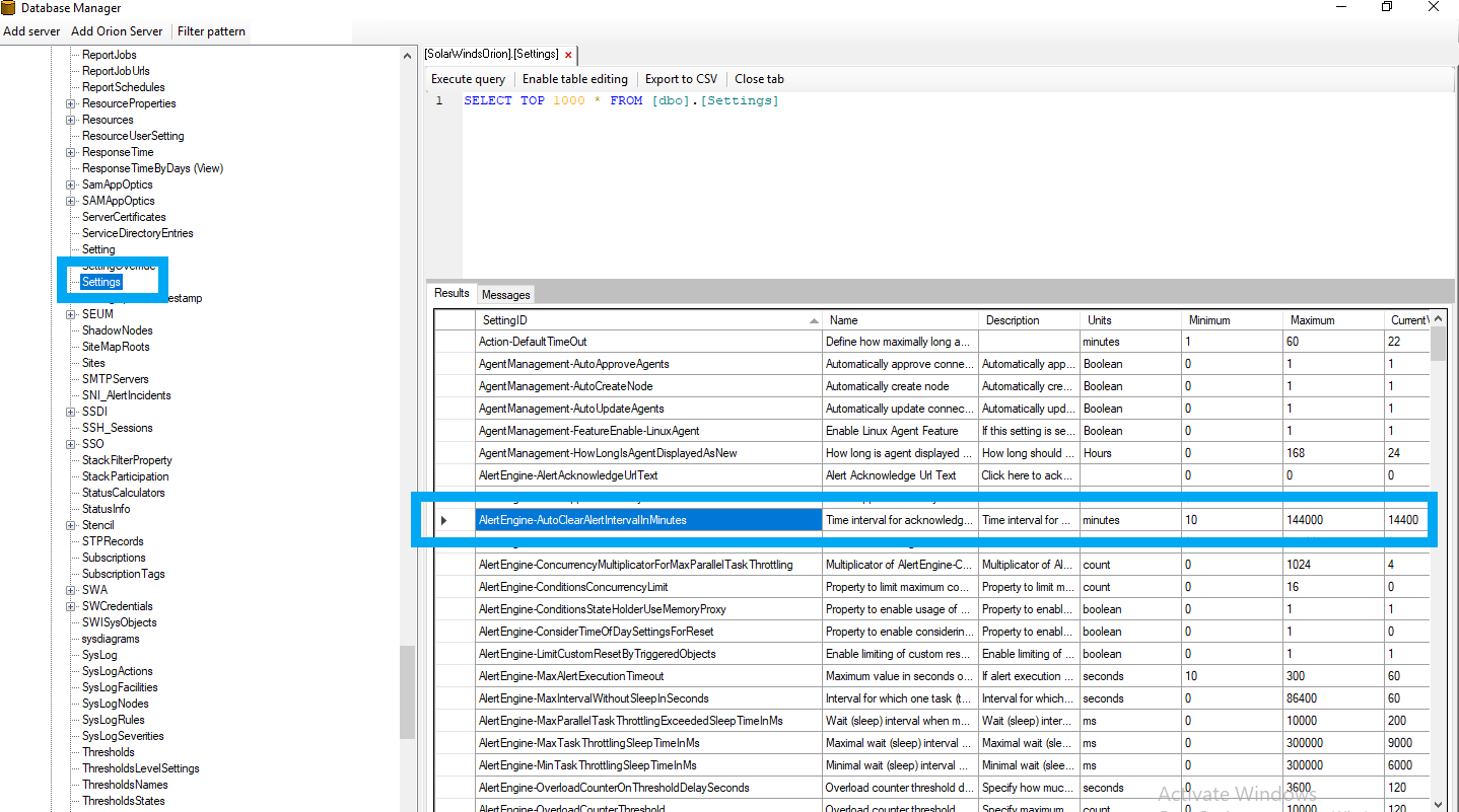 Interface alerts re-trigger for Interface Down