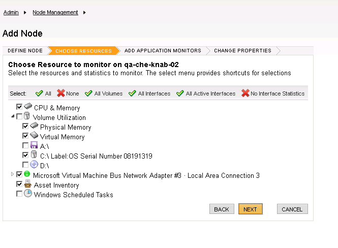 Monitor the Windows Mount Points on the server
