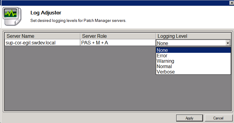 Patch Manager Logging and Troubleshooting