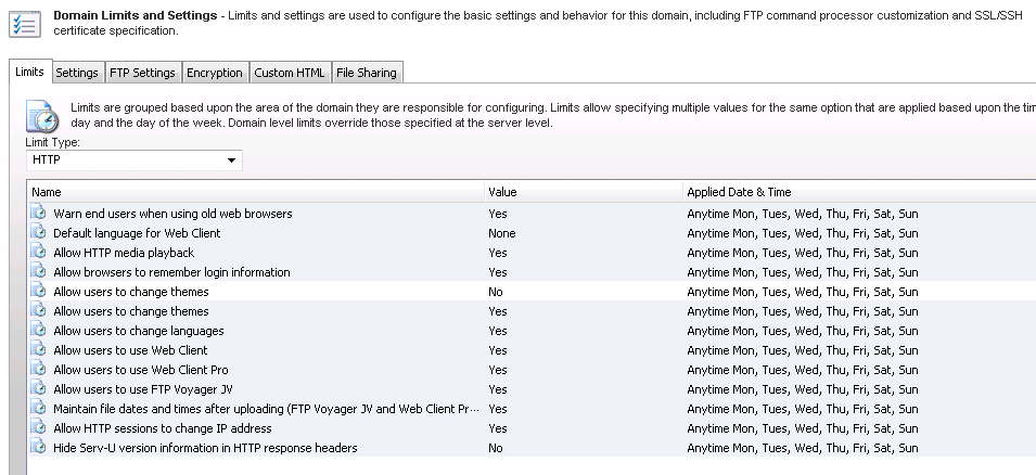 Serv-U Web Client Customization (Basic Branding)