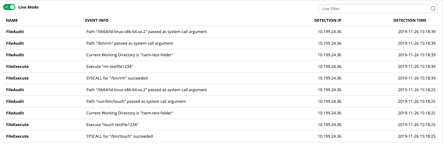 Configure file integrity monitoring on Linux using auditd with SEM