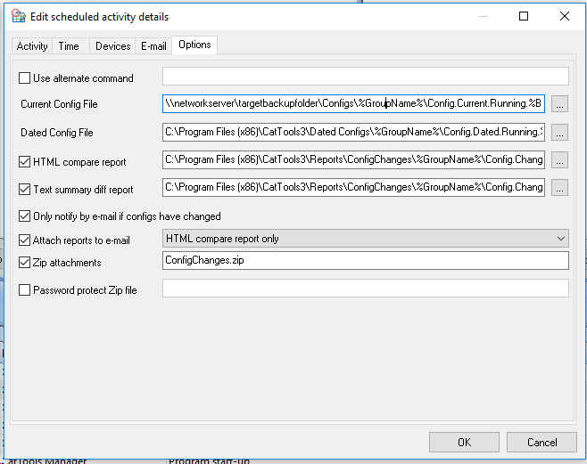 Kiwi CatTools backup storage and handling