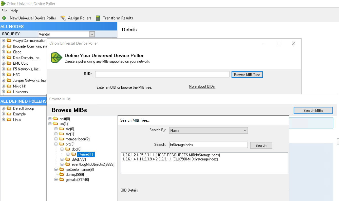 How to get OID numbers from MIB name and descriptions