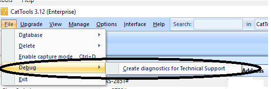How to get Diagnostic Logs for Kiwi CatTools.