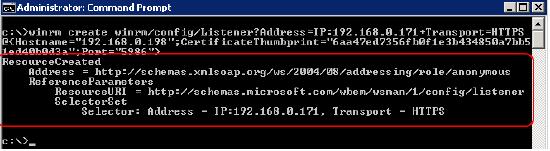 Create a WinRM HTTPS listener in Orion Create a WinRM HTTPS listener in Orion
