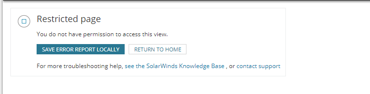 How to restrict access to views