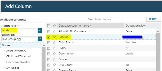 How to create a Web-Based report for a Universal Device Poller (UnDP) on the Orion Platform