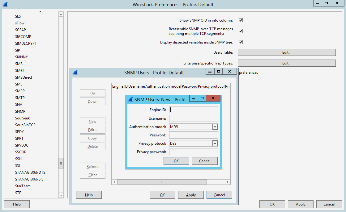 SNMP v3 configuration and troubleshooting in Orion