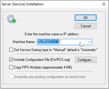 Install the Dameware Mini Remote Control (DMRC) client Agent Service ...