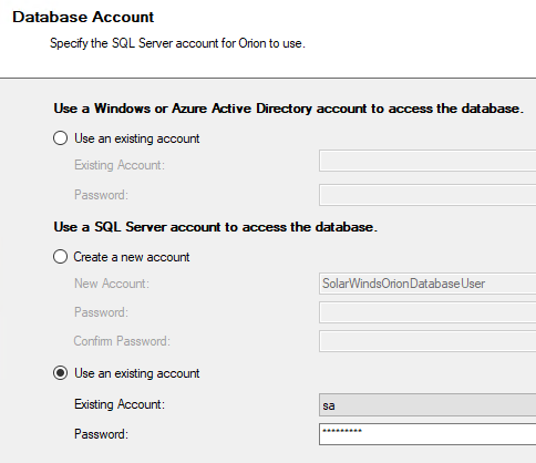 How to run the Orion Configuration Wizard in the Orion Platform