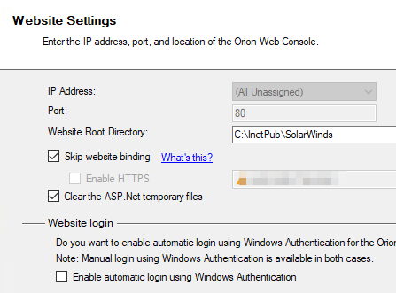 How to run the Orion Configuration Wizard in the Orion Platform