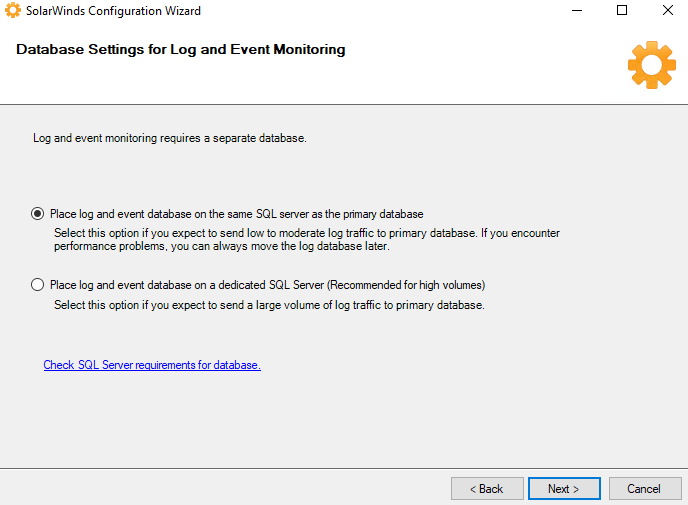 How to run the Orion Configuration Wizard in the Orion Platform