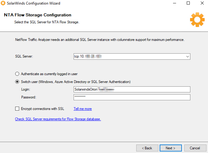 How to run the Orion Configuration Wizard in the Orion Platform