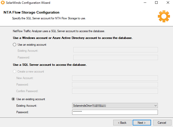 How to run the Orion Configuration Wizard in the Orion Platform