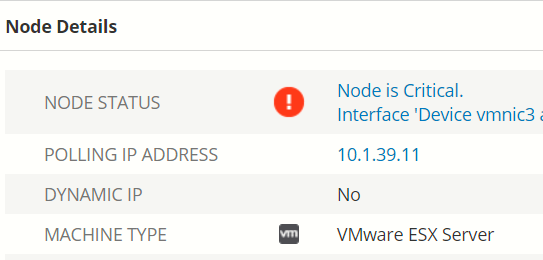Vmware ESX or vCenter host statuses explained