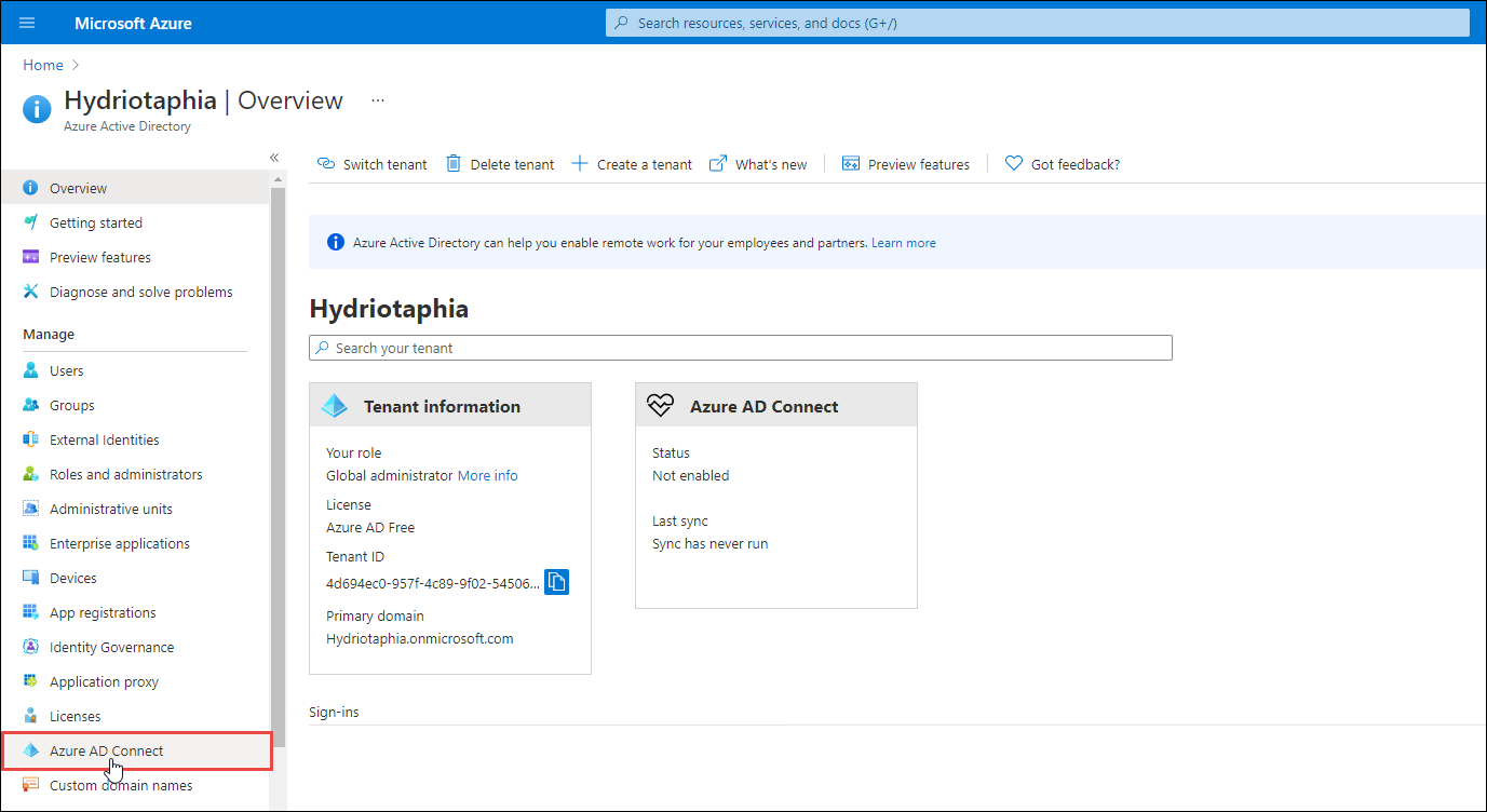Register Azure Application for integrating Office 365 Management API with SEM