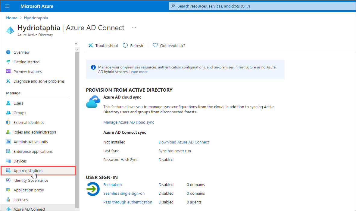 Register Azure Application for integrating Office 365 Management API ...