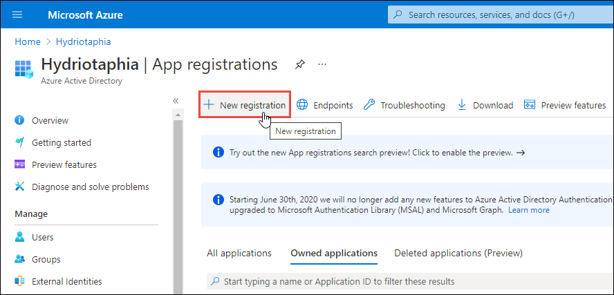 Register Azure Application for integrating Office 365 Management API ...