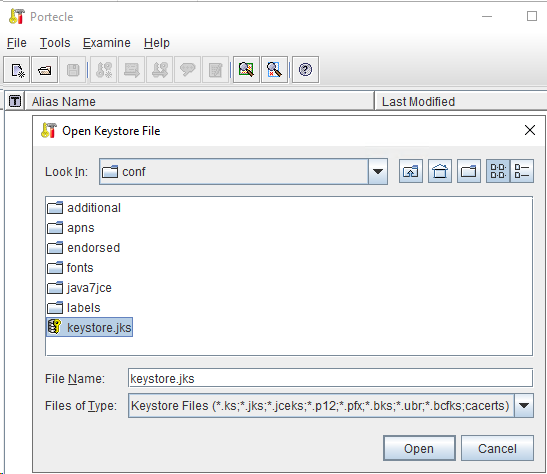 Creating A New Keystore To Install The Ssl Certificate In The Web Help