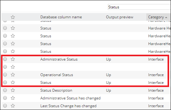 How to generate an alert in NPM for interface status