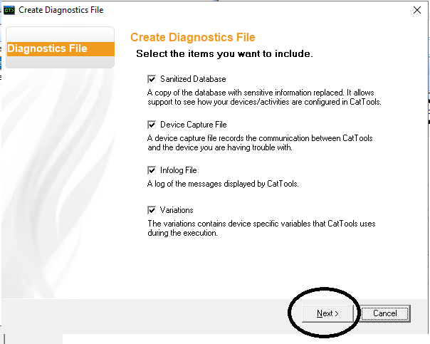 How to gather diagnostics for SolarWinds products